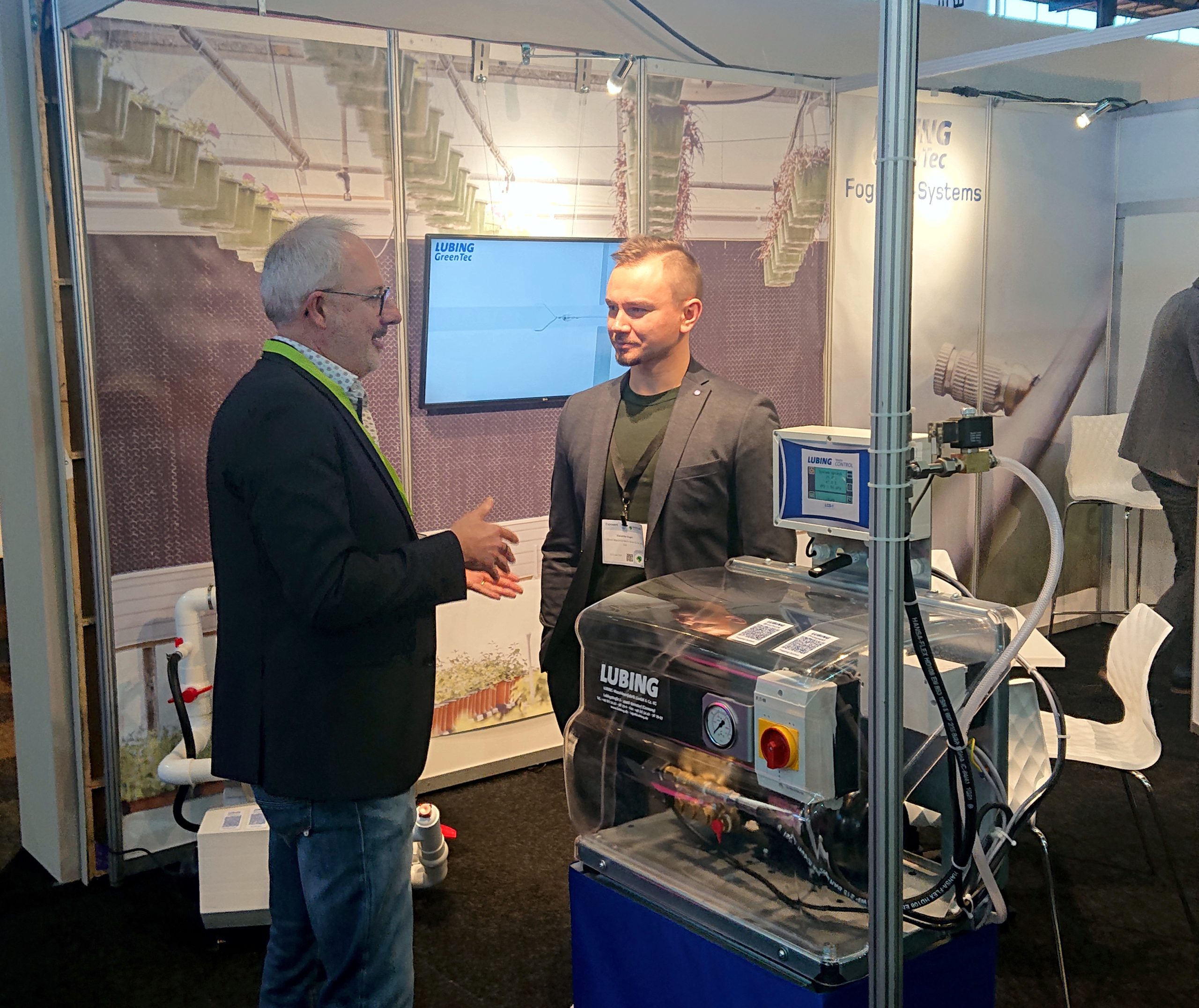 Thank you for visiting our booth - LUBING Greentec